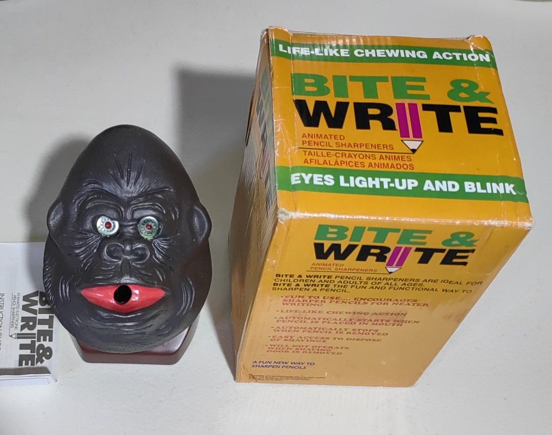 gorilla pencil sharpener