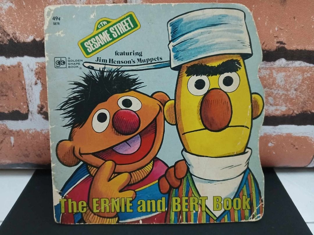 Vintage Rare 1978 Joe Mathieu Print [The ERNIE & BERT Book : Sesame ...