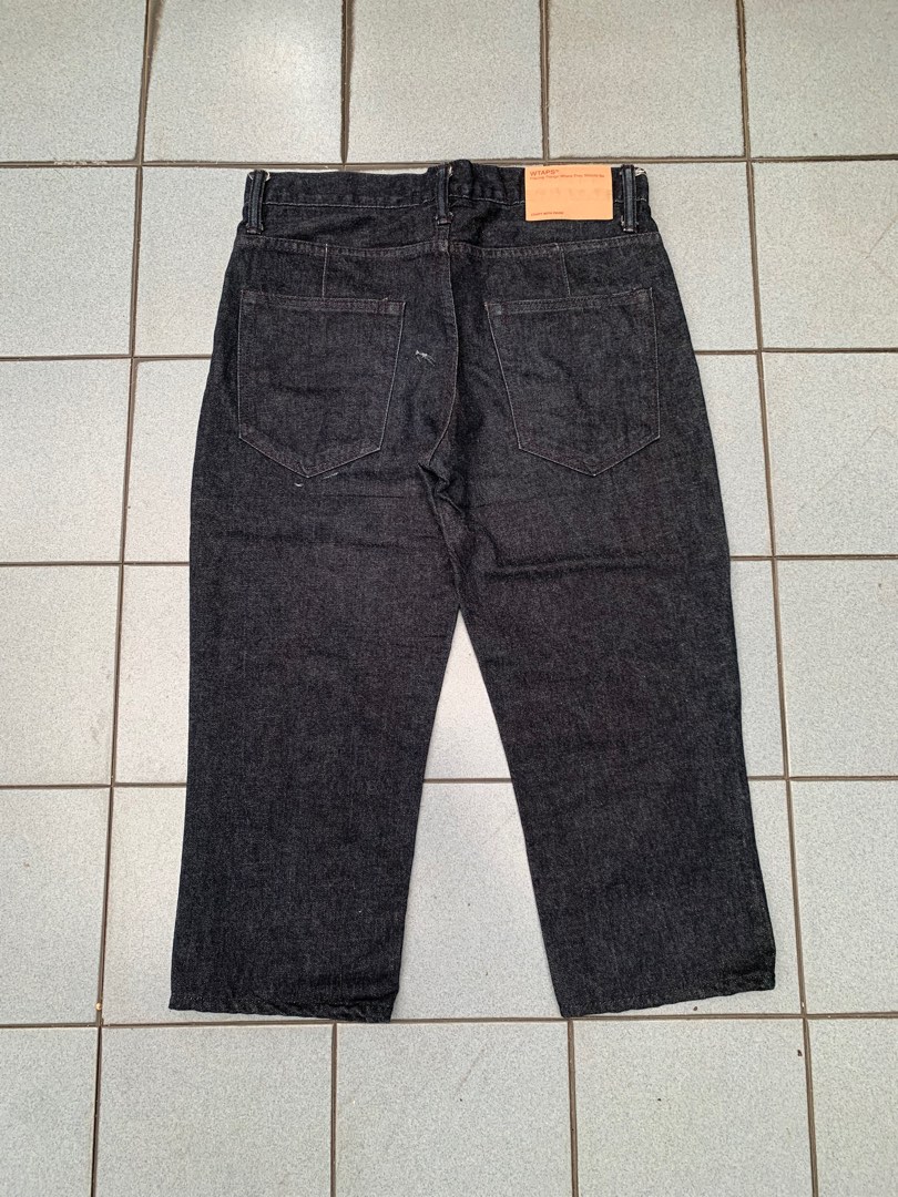 Vintage Wtaps Neighborhood Super Blue Jorts 3 quarters Selvedge Denime ...