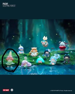 Popmart Pucky rabbit cafe sleeping forest hirono SpongeBob full series ...