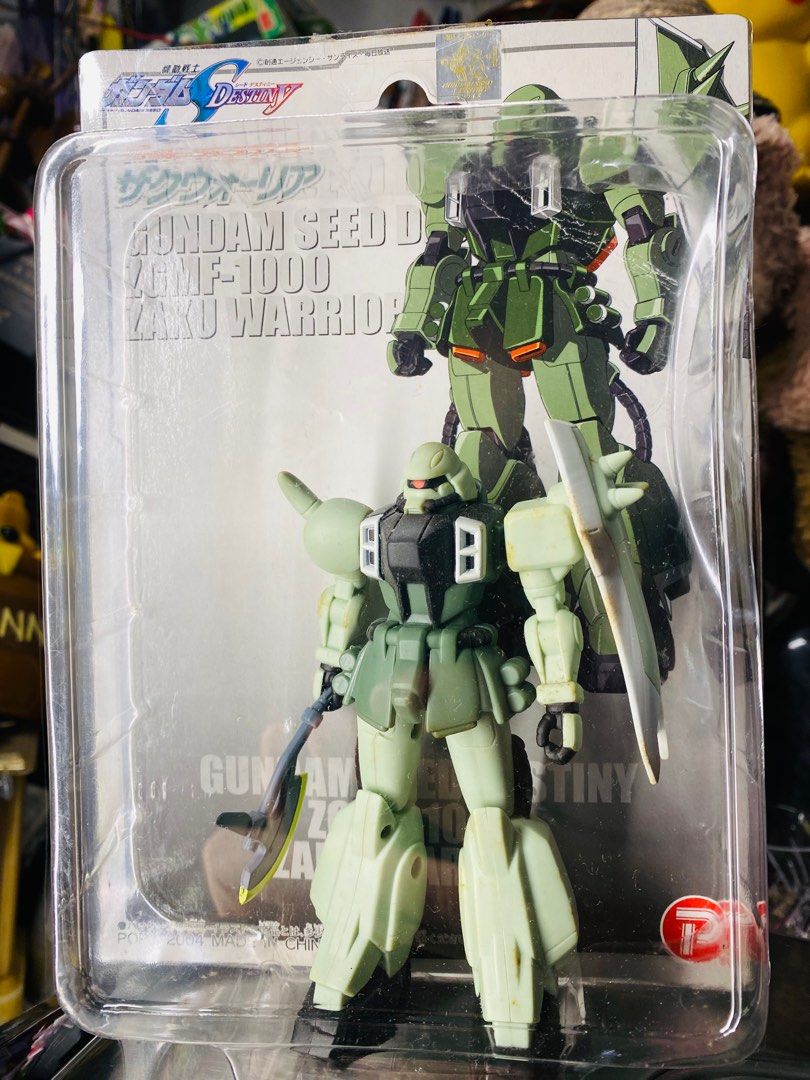 2004 Gundam Seed D ZGMF-1000 Zaku Warrior, Hobbies & Toys, Toys & Games ...