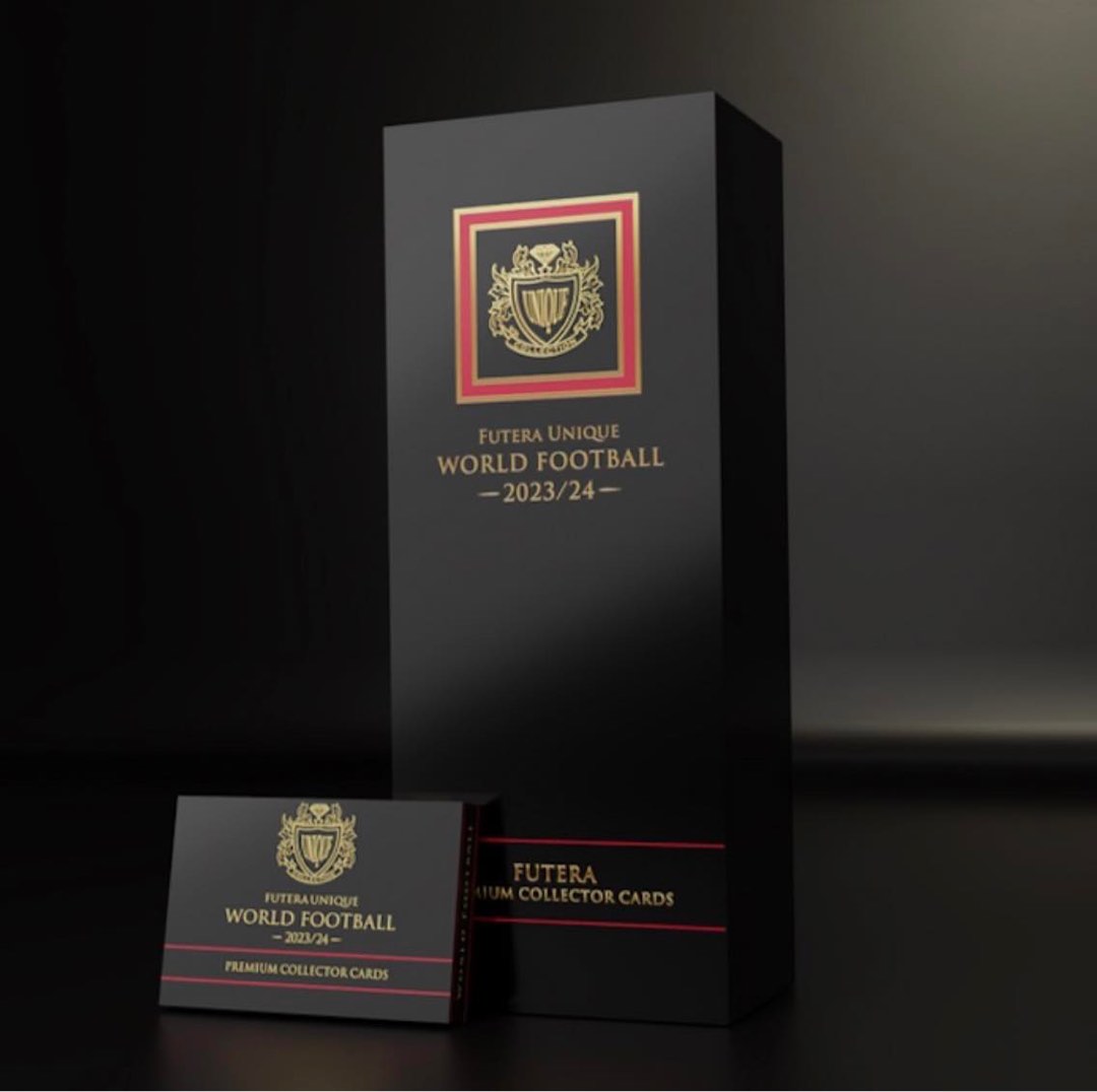 2023/24 Futera Unique World Football Soccer Sealed Display Case (4 mini ...