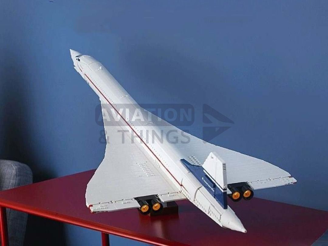 2023 OEM Concorde Aircraft Building Block Model 80318 10318, Hobbies ...