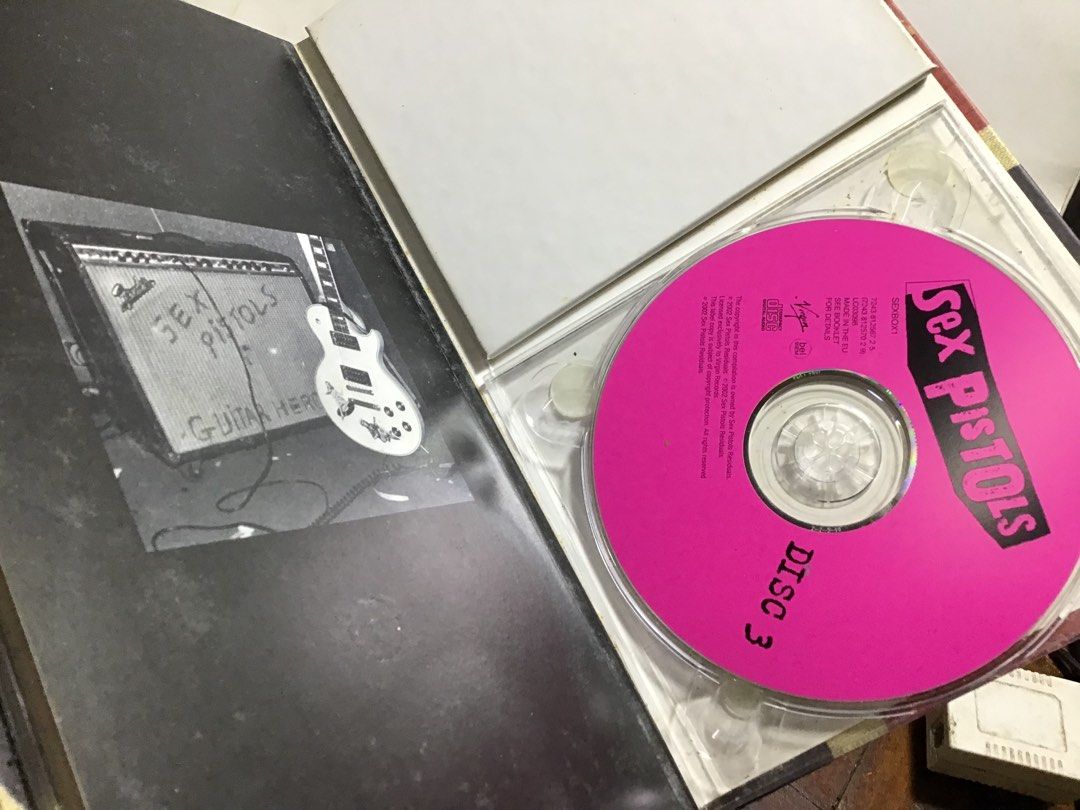 3x Cd Sex Pistols Oop Triple Disc Box Set Anubis 70s Punk Rock Hobbies And Toys Music And Media