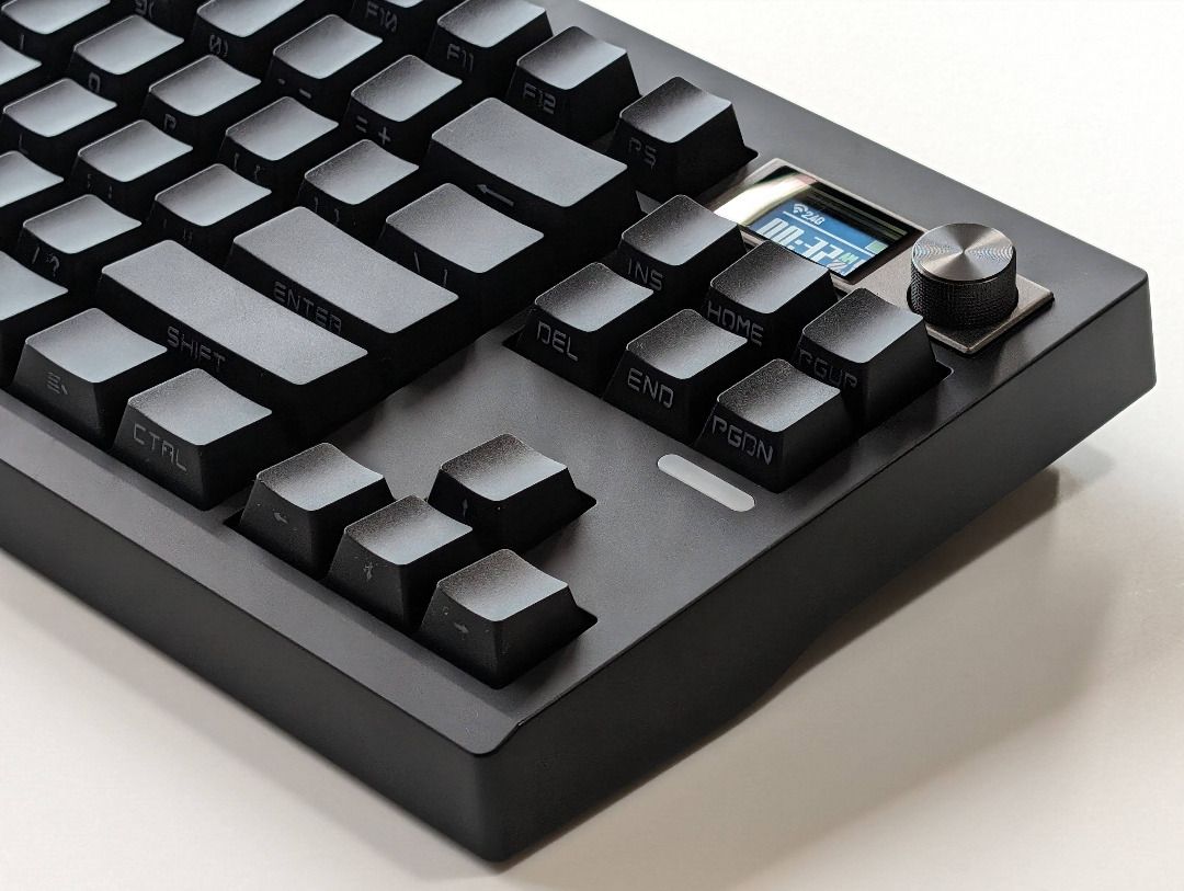 80% TKL Custom Mechanical Keyboard (BlankBlack0603) - Fully Modded Tri Mode, Computers & Tech ...