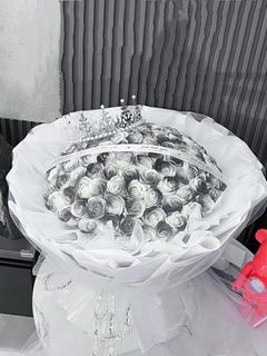 11 Stalks DIY Everlasting Mini Multi-Colour Ballerina Style Rose ...