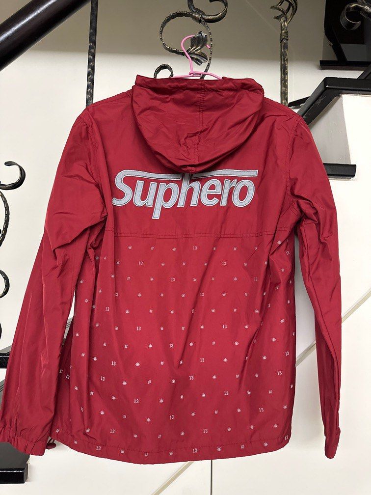 男女外套 防風防水 防風外套 外套 紅色 聖誕節 suphero 潮牌 情侶, 他的時尚, 運動服裝在旋轉拍賣