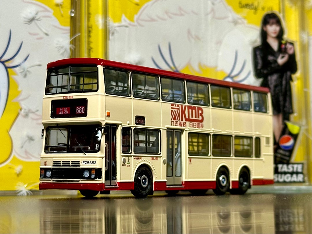 改裝品 九巴 KMB 九龍巴士 Model 1 利蘭奧林比安型 11 米 非空調 老虎蘭 Leyland Olympian 11M Non ...