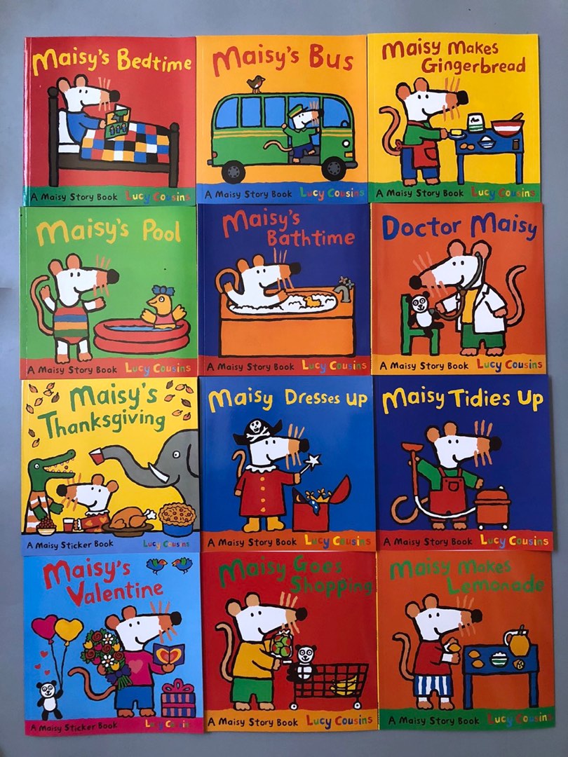 全新 預訂 Maisy mouse 幼幼書 幼兒書 12本一套, 興趣及遊戲, 書本 & 文具, 小朋友書 - Carousell