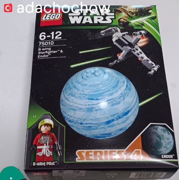全新未開盒 Lego 75010 B-wing Starfighter & Planet Endor StarWars 星戰系列 (2013年 ...