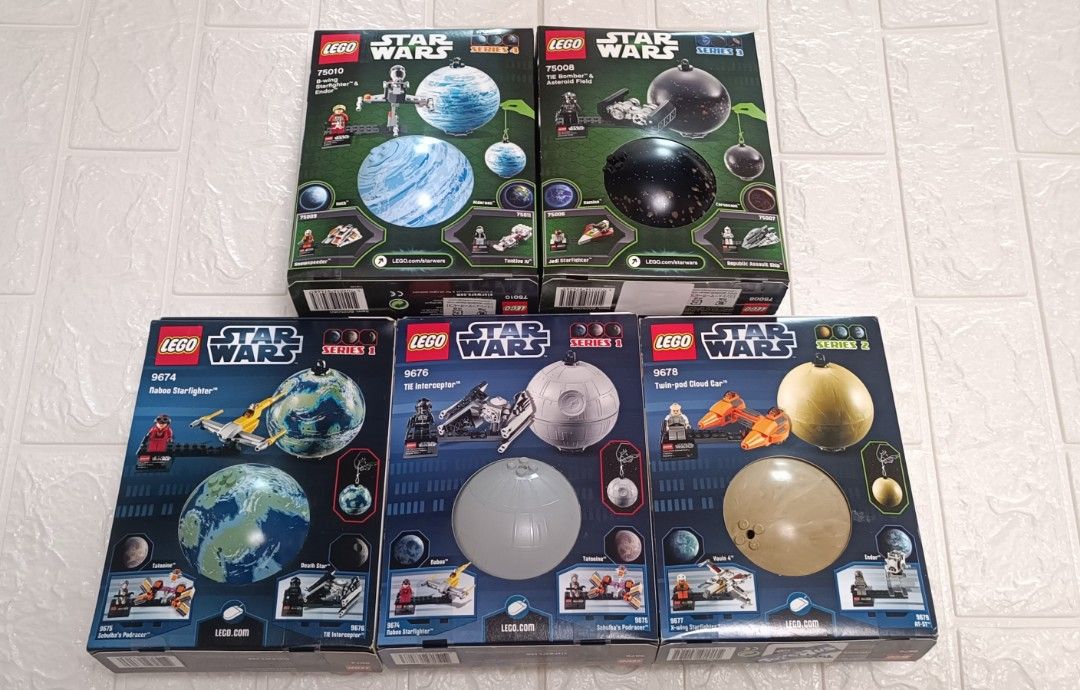 全新未開盒 Lego 75010 B-wing Starfighter & Planet Endor StarWars 星戰系列 (2013年 ...