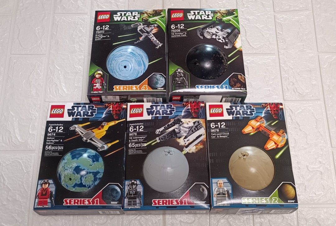 全新未開盒 Lego 75010 B-wing Starfighter & Planet Endor StarWars 星戰系列 (2013年 ...
