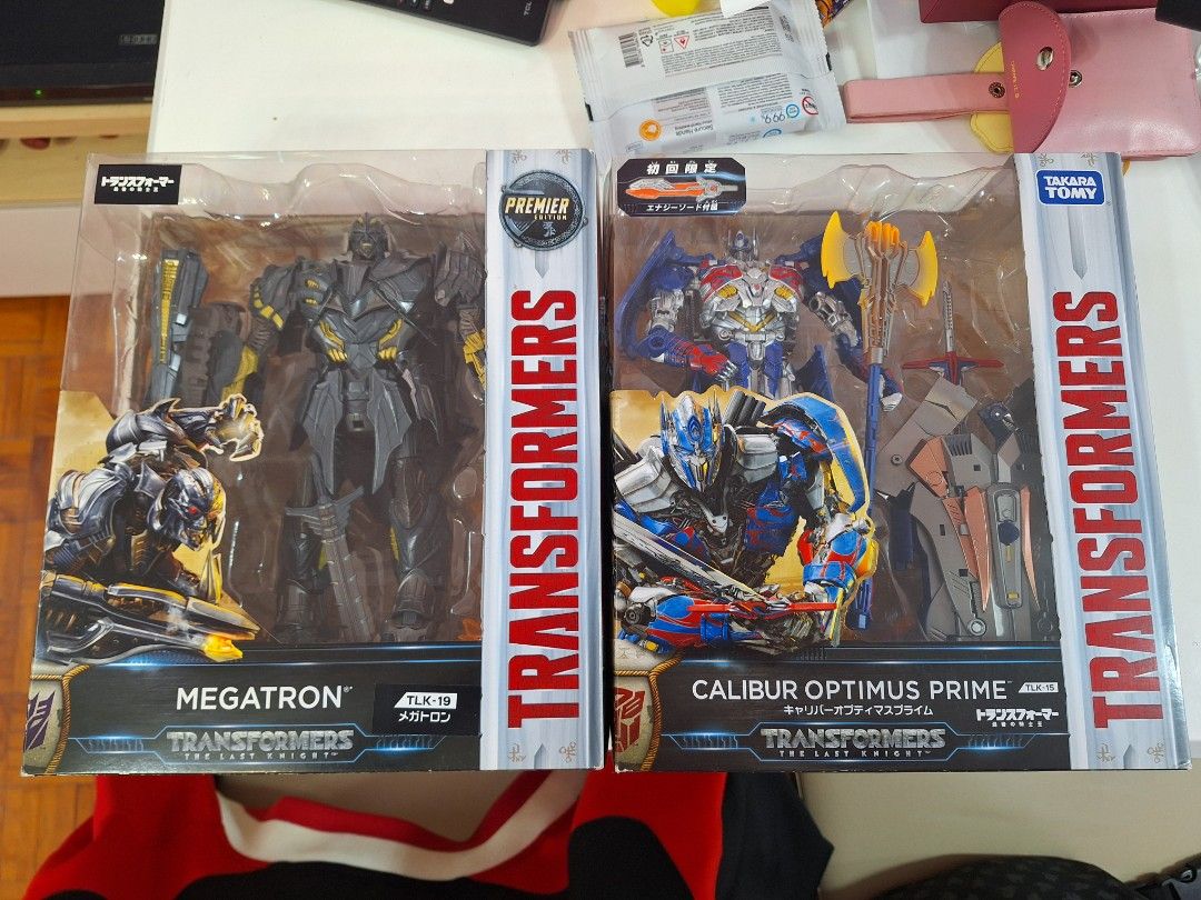 日版 Takara Tomy Transformer 變形金剛 TLK-15 Calibur Optimus Prime 柯柏文 TLK-19 ...