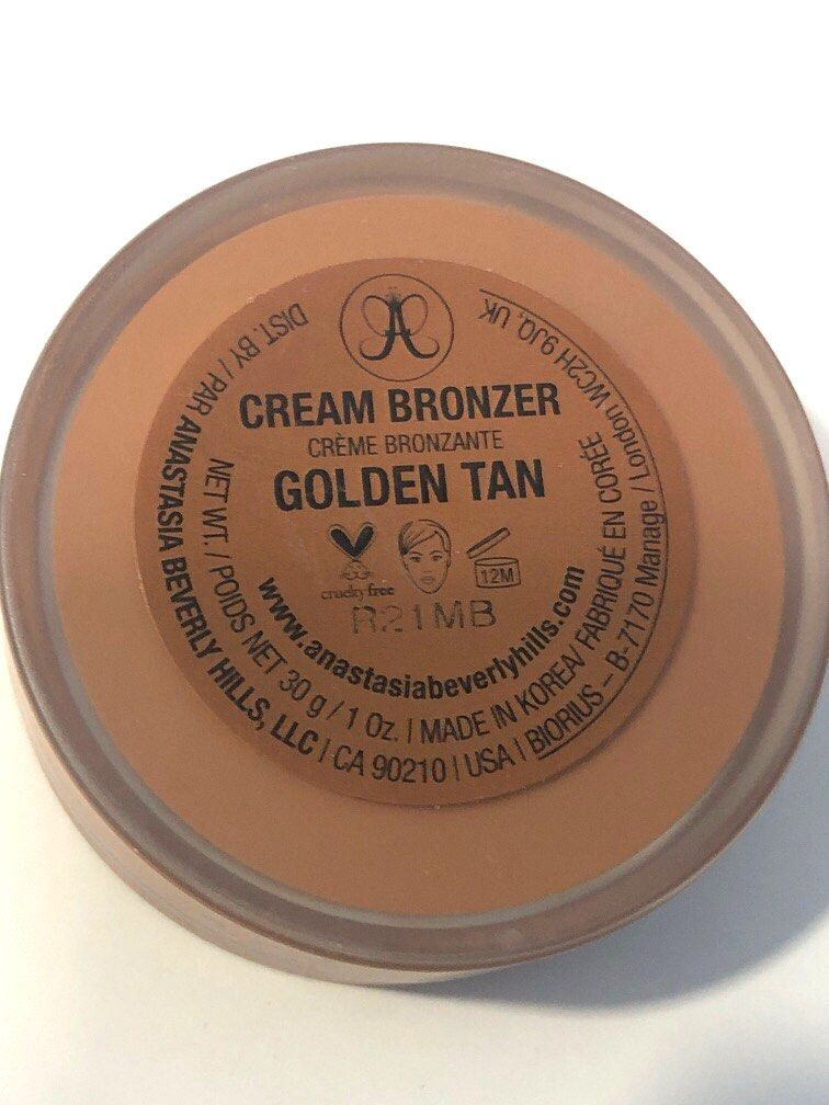 Anastasia Cream Bronzer -Golden Tan, Beauty & Personal Care, Face ...