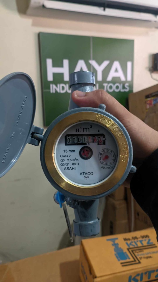 ASAHI WATER METER, Commercial & Industrial, Construction & Building ...