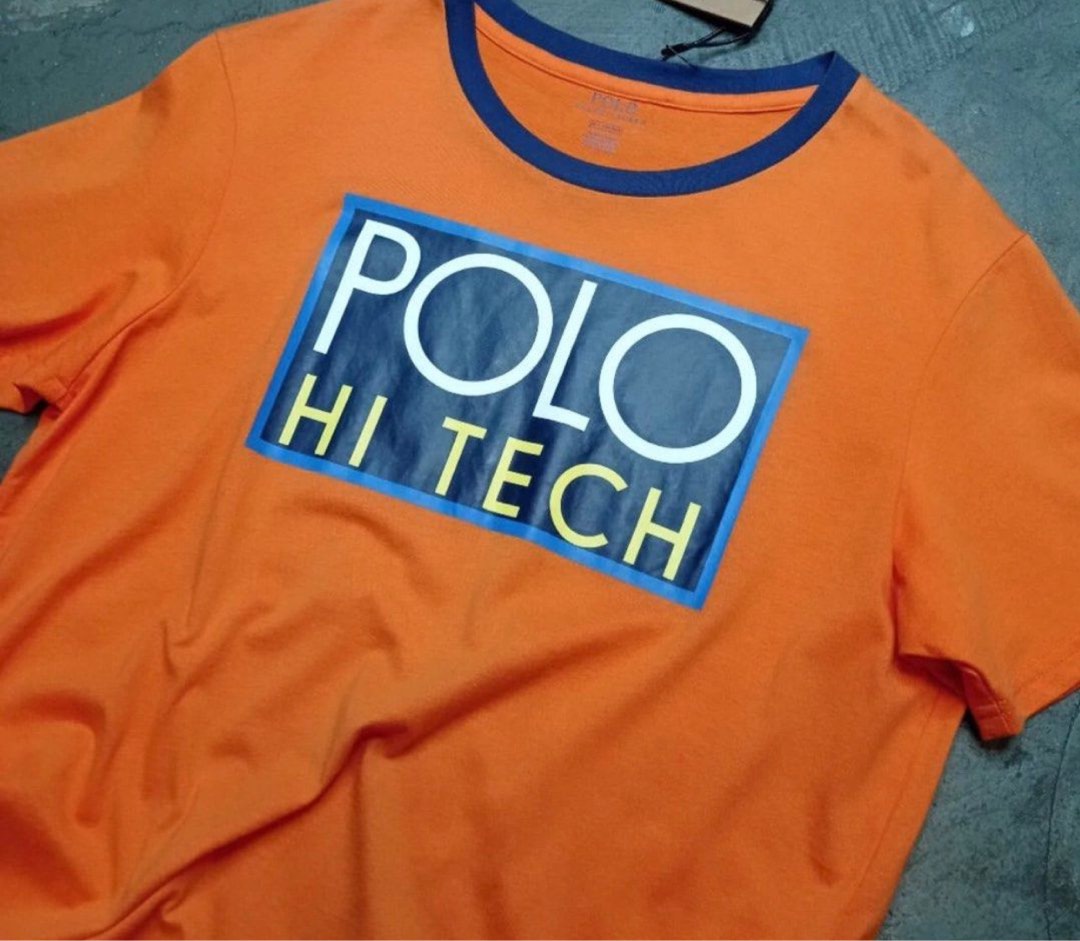 AUTHENTIC RALPH LAUREN POLO ‘HI TECH’ TEE, Luxury, Apparel on Carousell