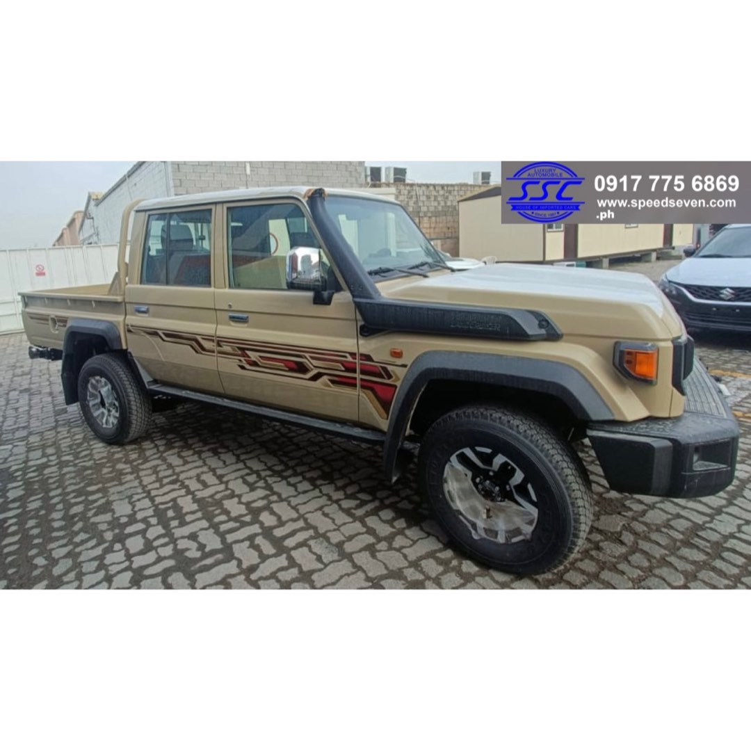 BEIGE 2024 Toyota Land Cruiser 79 Diesel Automatic Transmission Pickup ...