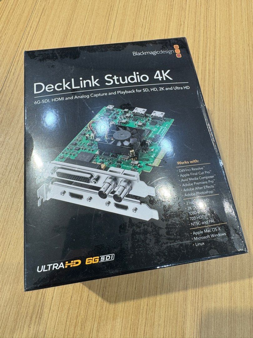 Blackmagic Design Decklink Studio 4K, Photography, Photography ...