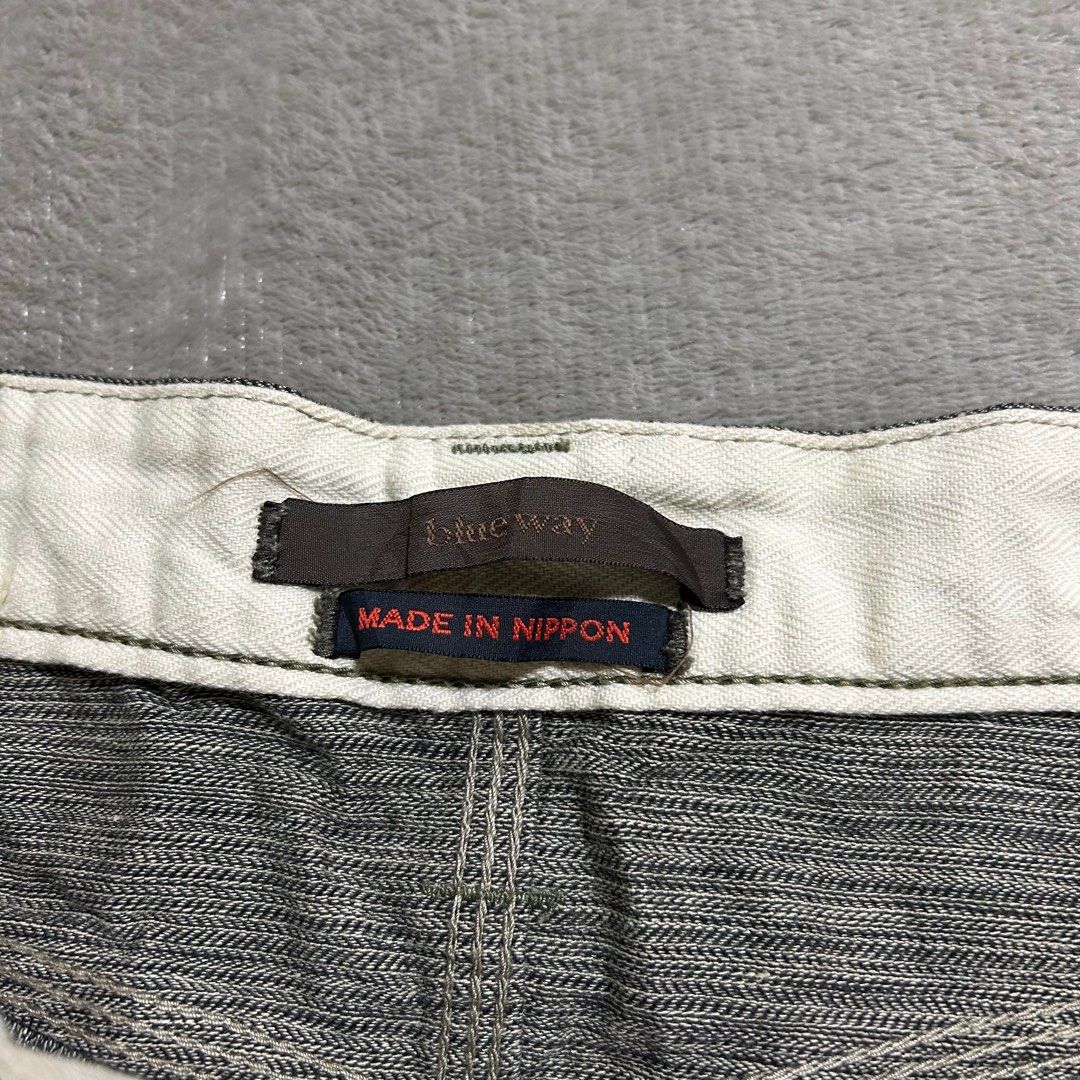 blue way made in nippon, Men's Fashion, Bottoms, Jeans on Carousell