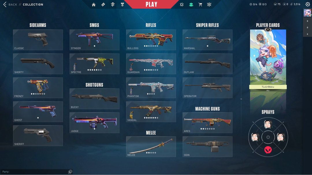 Budget Oni 2.0 Bundle Valorant Account, Video Gaming, Gaming ...