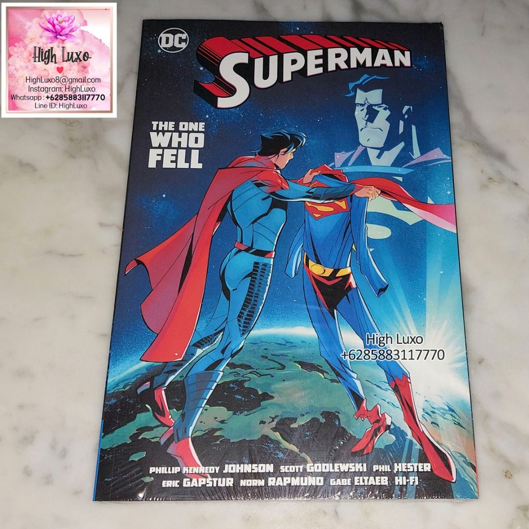 Buku Komik Graphic Novel Superman The One Who Fell DC COMICS Comic Book ...