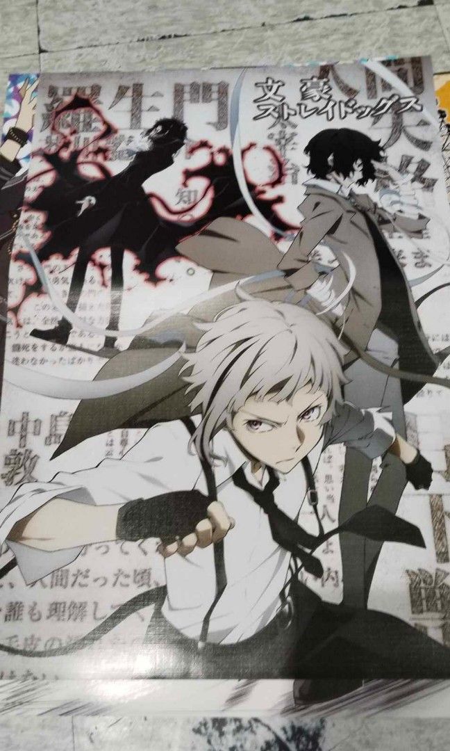 Bungo Stray Dogs Posters [ UNOFFICIAL ] | BSD | Dazai, Atsushi, Chuuya ...