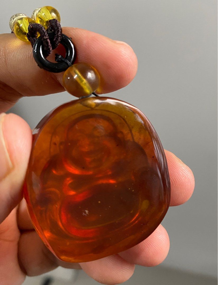 Burma Natural Amber pendant, Women's Fashion, Jewelry & Organisers ...