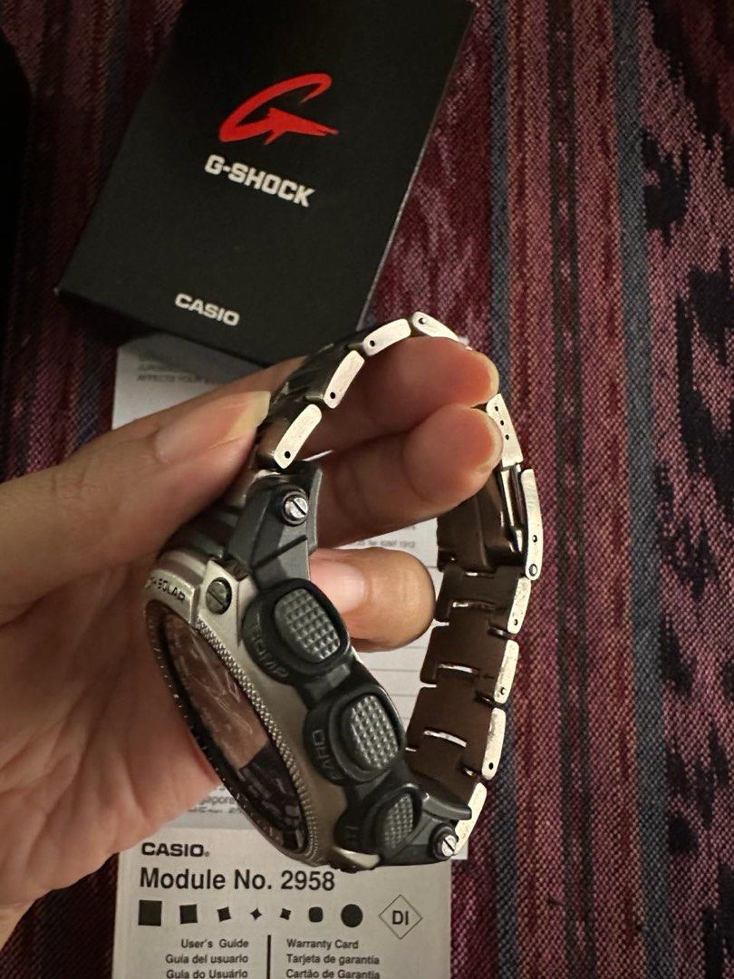 Jam Casio ProTrek Atomic Triple Sensor Analog Digital PRW 5000T Titanium Tough Solar, Fesyen ...