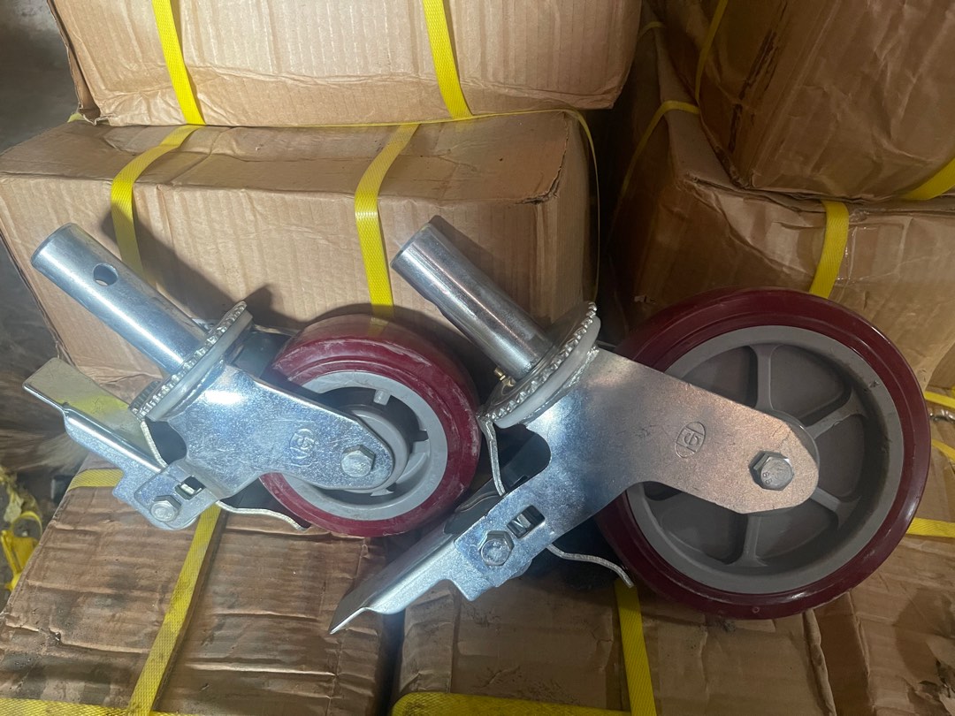 Caster wheel for scaffolding, Commercial & Industrial, Construction ...