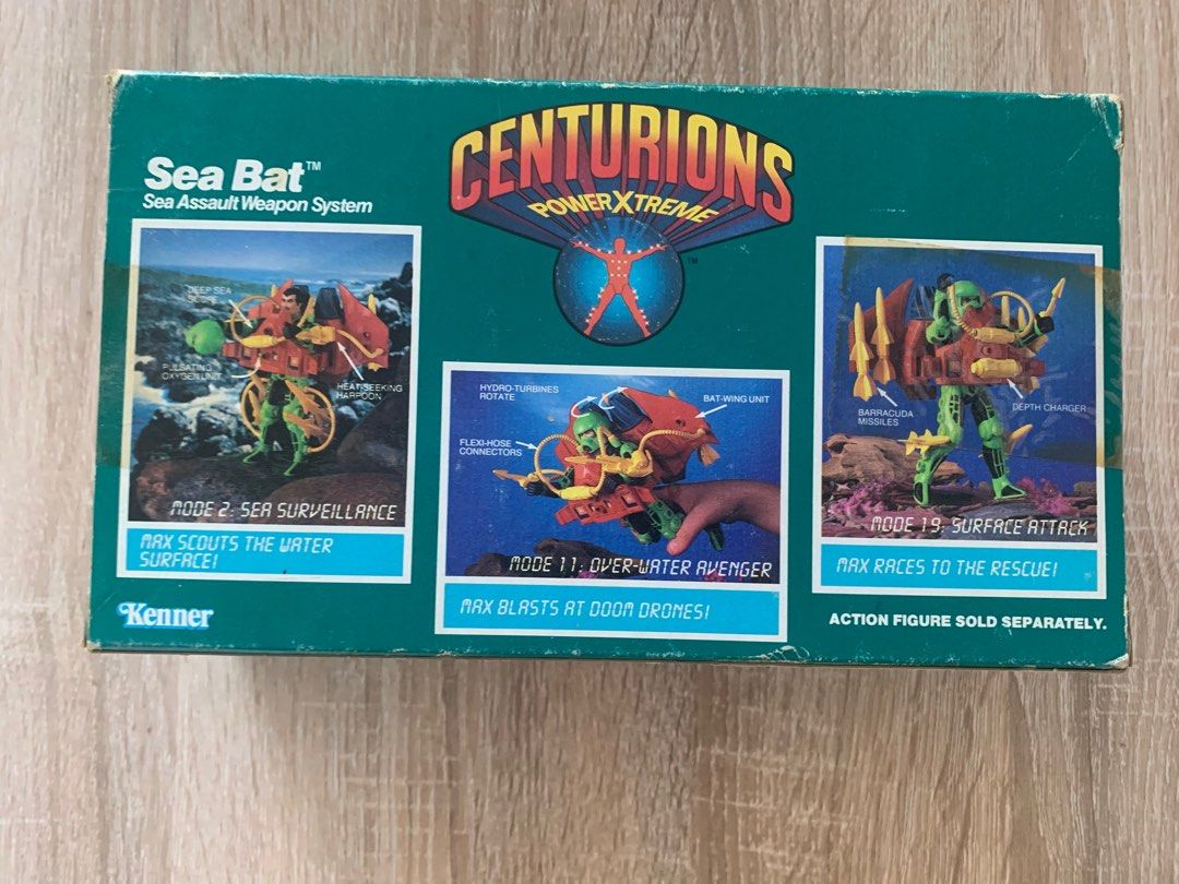 Centurions Max Ray Seabat Weapon System (ULTRA RARE), Hobbies & Toys ...