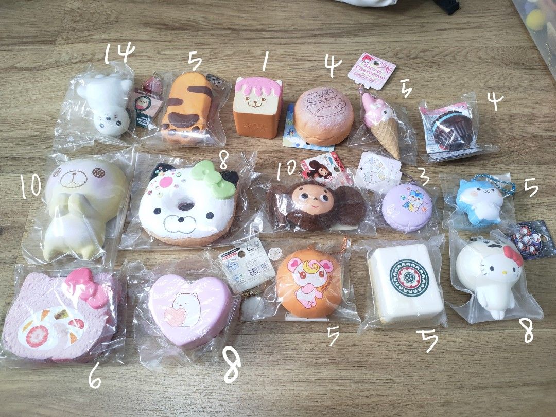 clearance squishy collection hello kitty sanrio ibloom sumikko ...