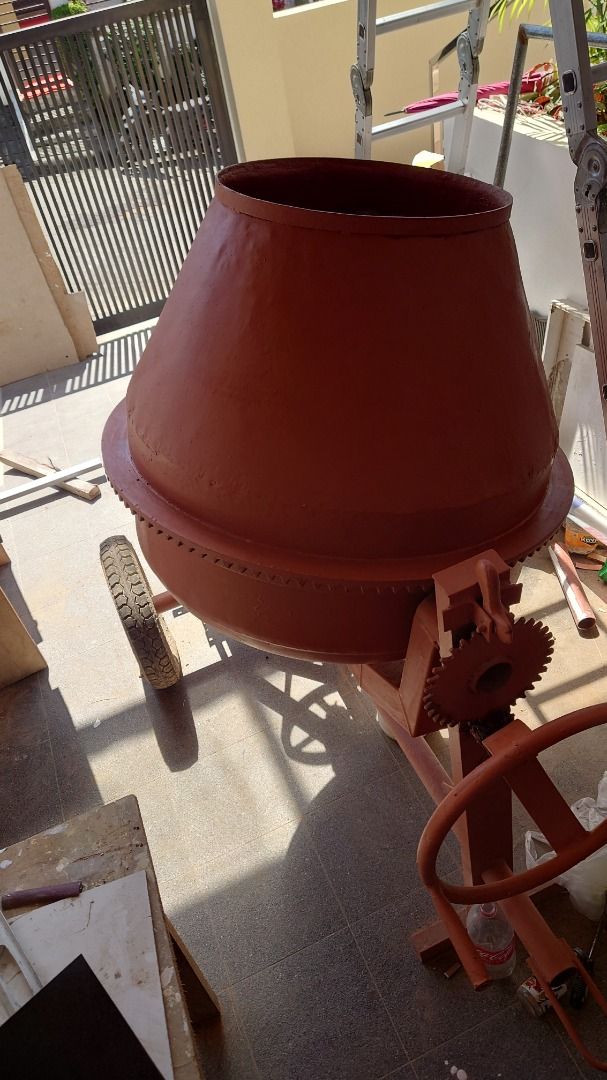 Concrete Mixer 1 bagger T frame Kress 5.5hp gas, Commercial ...