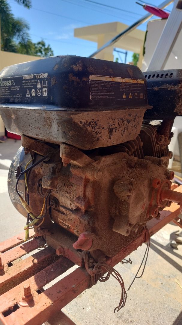 Concrete Mixer 1 bagger T frame Kress 5.5hp gas, Commercial ...