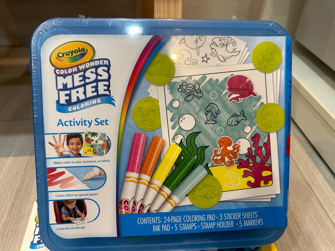 Crayola Mess Free Activity Set, Hobbies & Toys, Toys & Games on Carousell