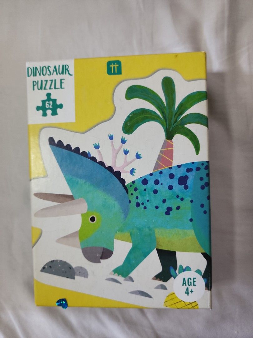 Dinosaur Jig Saw Puzzle, Hobbies & Toys, Toys & Games on Carousell