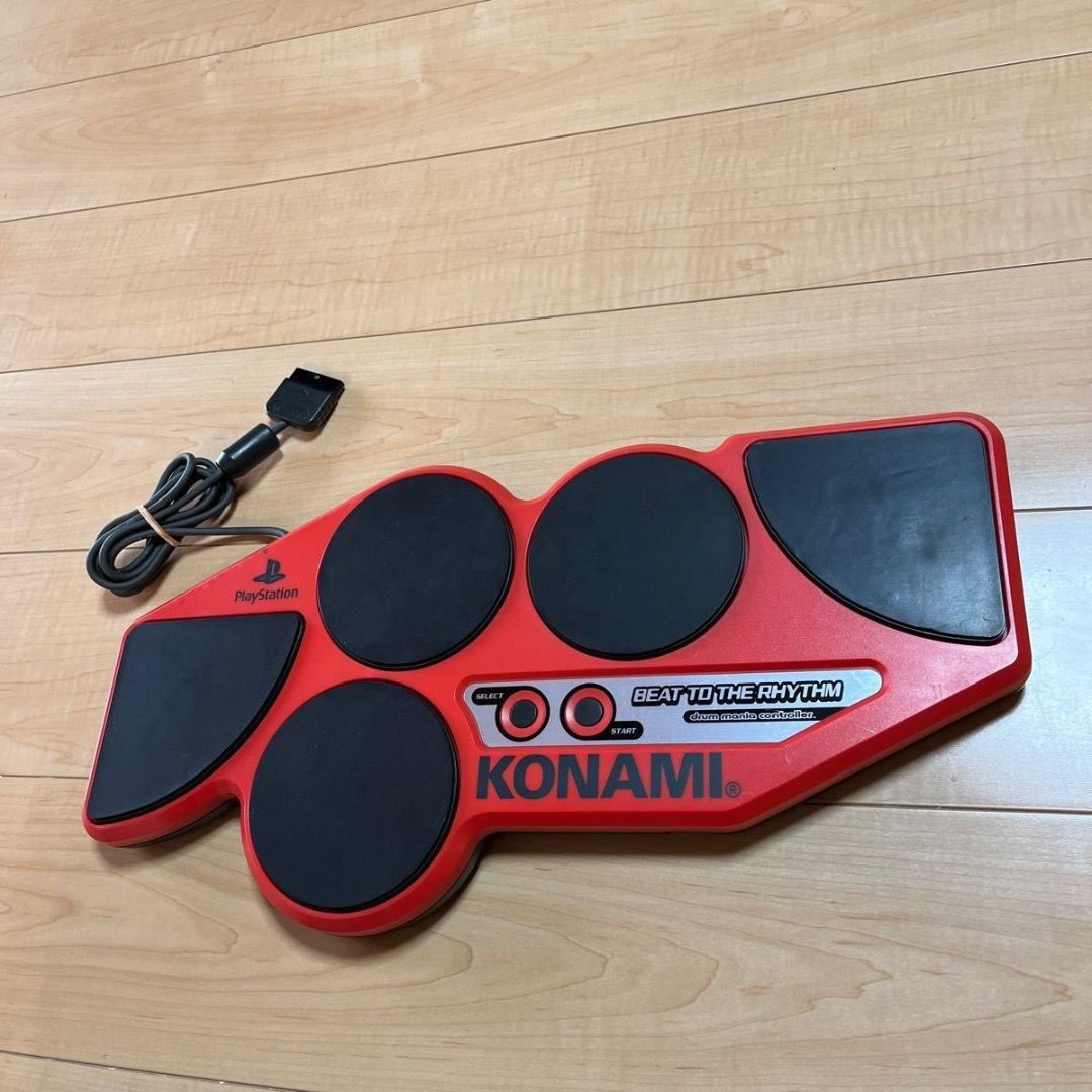 Drum mania controller PS Konami beatmania 打鼓機, 電子遊戲, 遊戲機配件, 遊戲週邊商品 ...