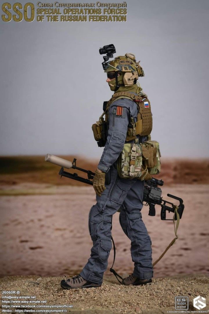 Easy&Simple ES26060RB 1/6 Russian Special Operations Forces (SSO ...