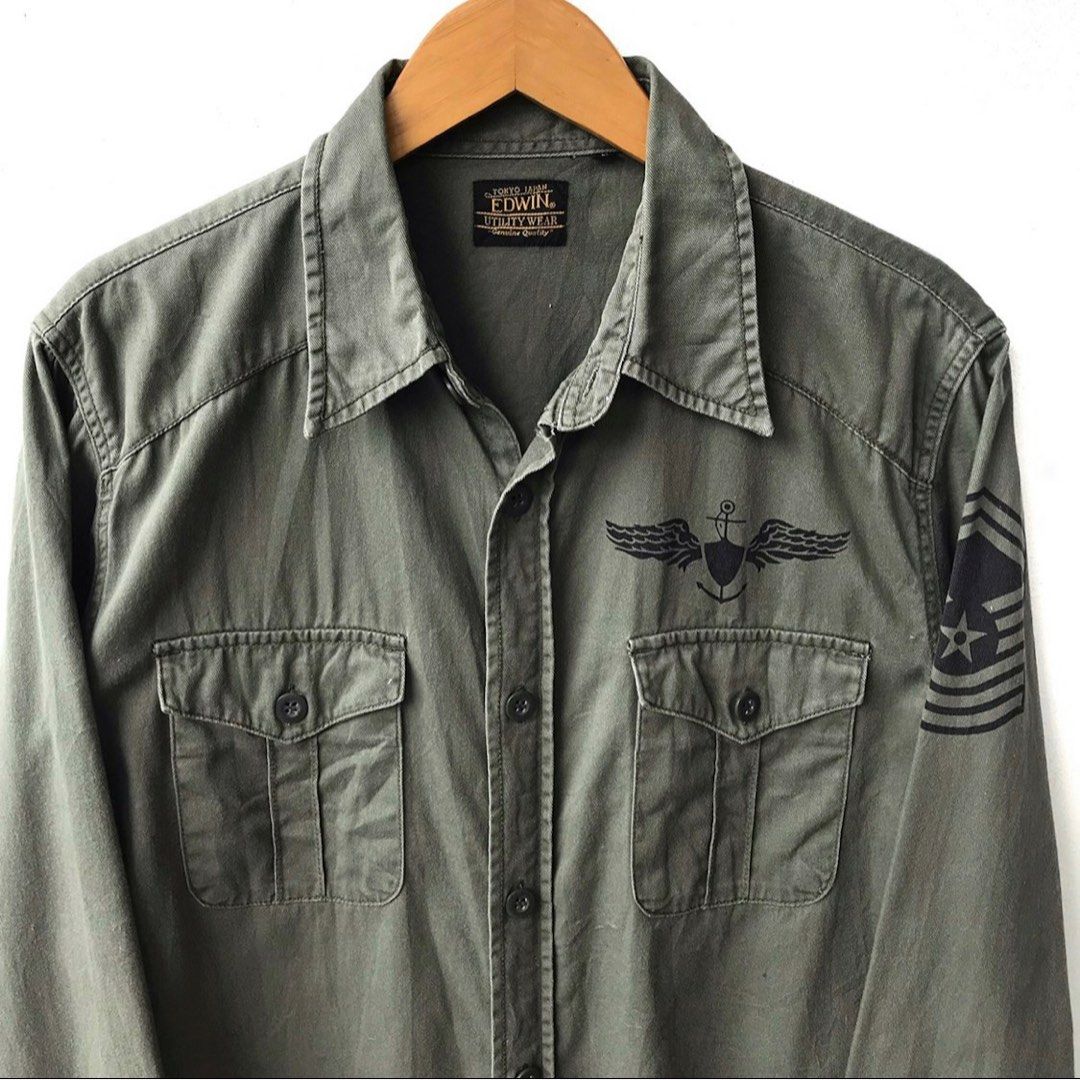 Edwin Utility Field Jacket, Men's Fashion, Coats, Jackets and Outerwear ...