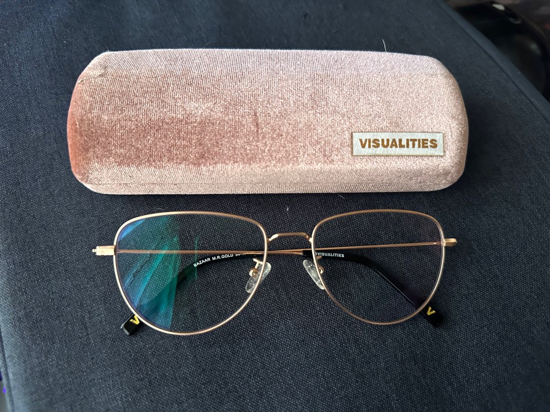 EO Visualities Anti-Radiation Blue Light Eyeglasses No Grade, Women's ...