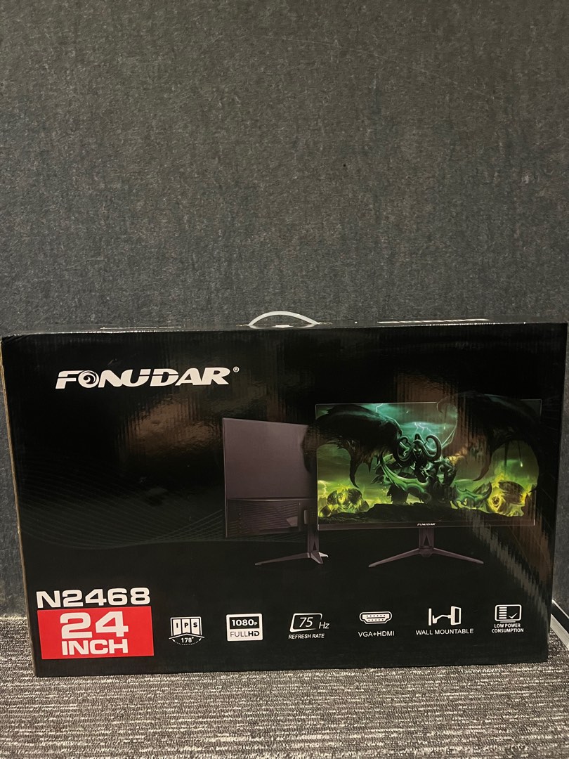 FONUDAR N2468 23.8" LED/IPS/5MS/75HZ/FHD/VGA+HDMI/VESA/ WIDE MONITOR ...