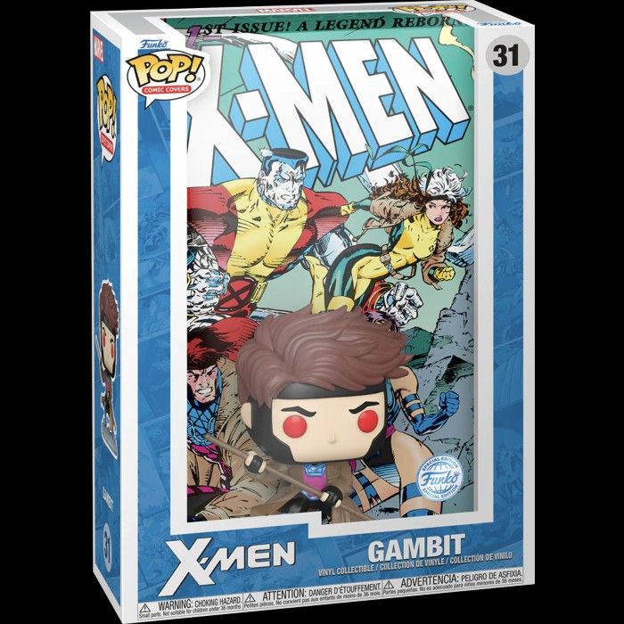 Funko Pop! Comic Covers: Marvel - Gambit X-Men #1 #31, Hobbies & Toys ...