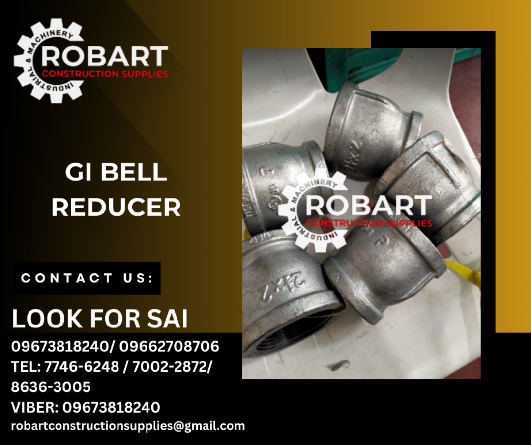 GI Bell Reducer, Commercial & Industrial, Construction Tools ...