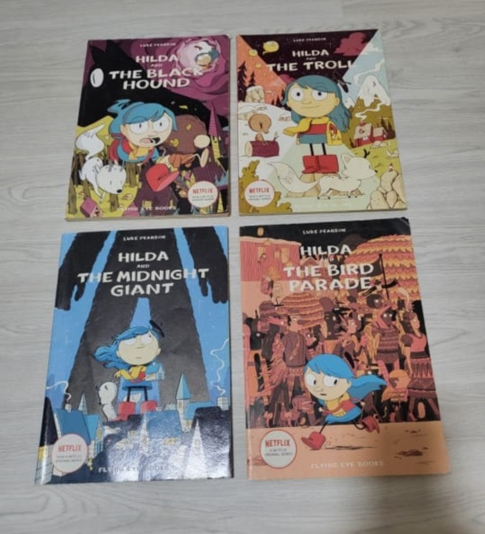 HILDA Books - Netflix series x 4 books, Hobbies & Toys, Books ...