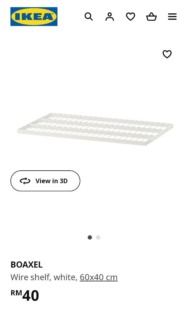 Ikea Boaxel System, Furniture & Home Living, Home Improvement ...