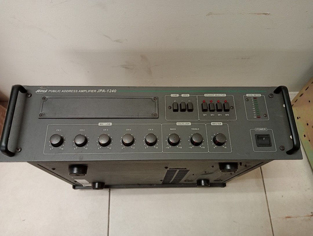 JEDIA PA AMPLIFIER, Audio, Other Audio Equipment on Carousell