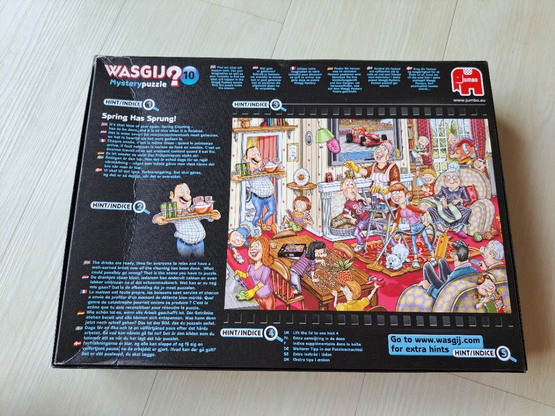Jumbo Wasgij Jigsaw Puzzle M10, Hobbies & Toys, Toys & Games on Carousell