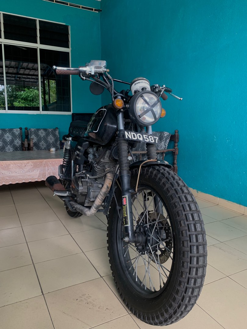 KEEWAY 152 custom tracker, Motorbikes on Carousell