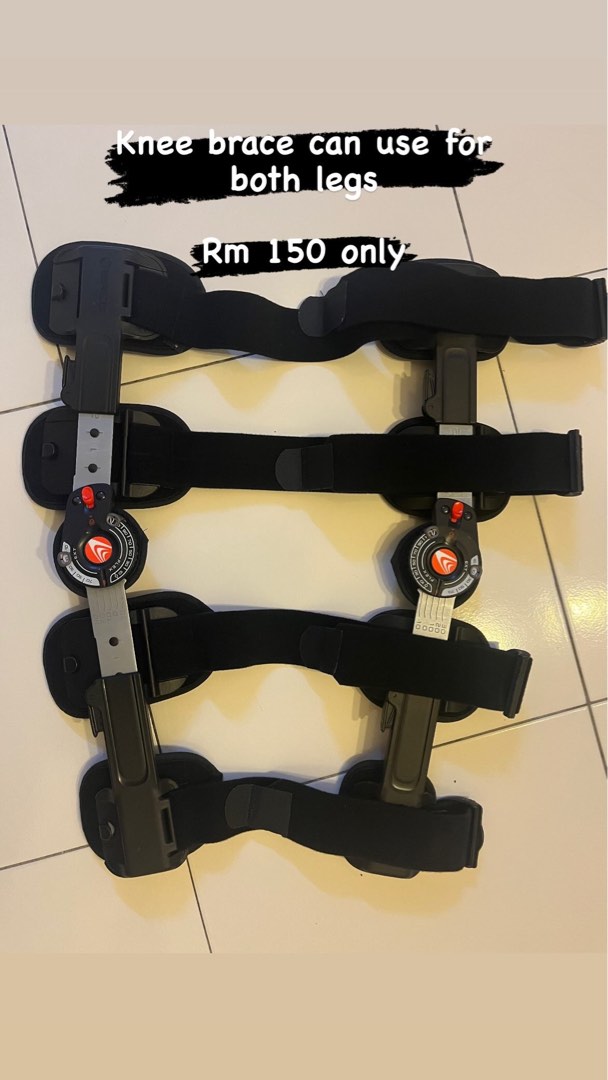 Knee Braces For ACL Post Op, Health & Nutrition, Assistive ...