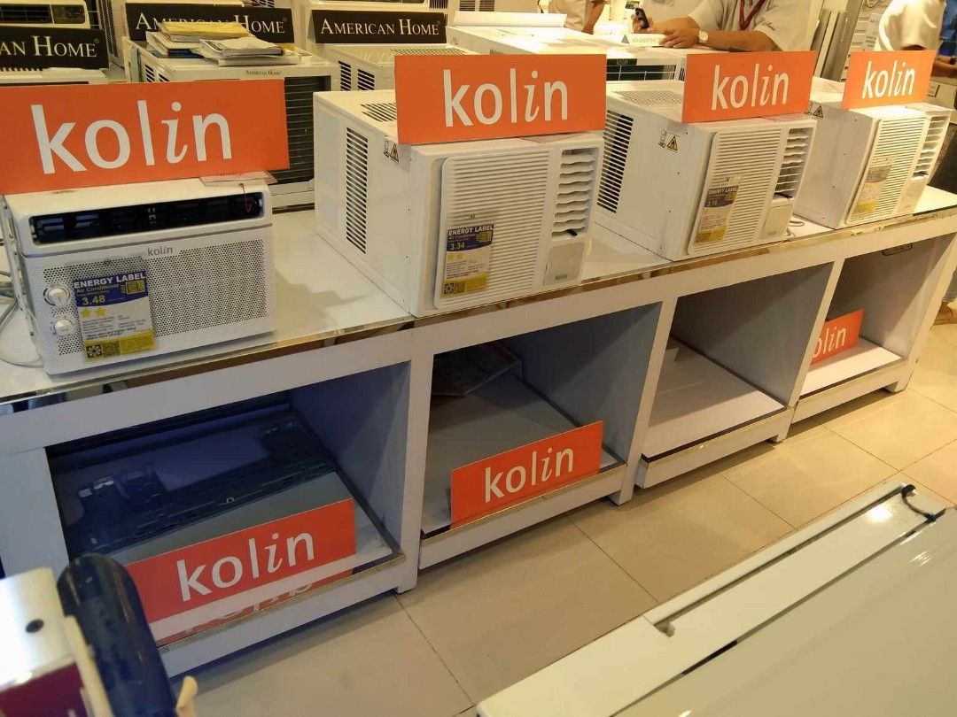 KOLIN INVERTER & NON-INVERTER WINDOW TYPE AIRCON, TV & Home Appliances ...