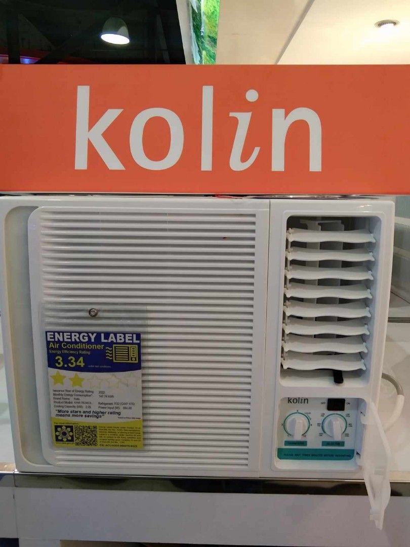 KOLIN INVERTER & NON-INVERTER WINDOW TYPE AIRCON, TV & Home Appliances ...